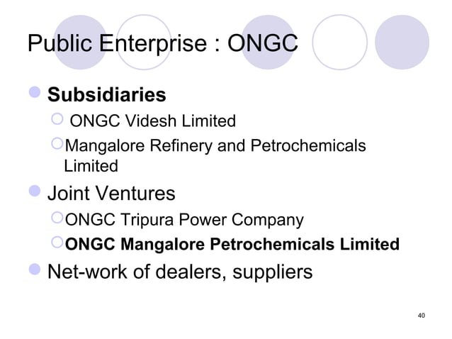 Ancillary development psu india | PPT
