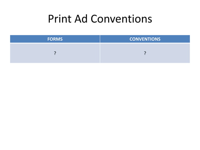 Ancillary forms & conventions | PPTX