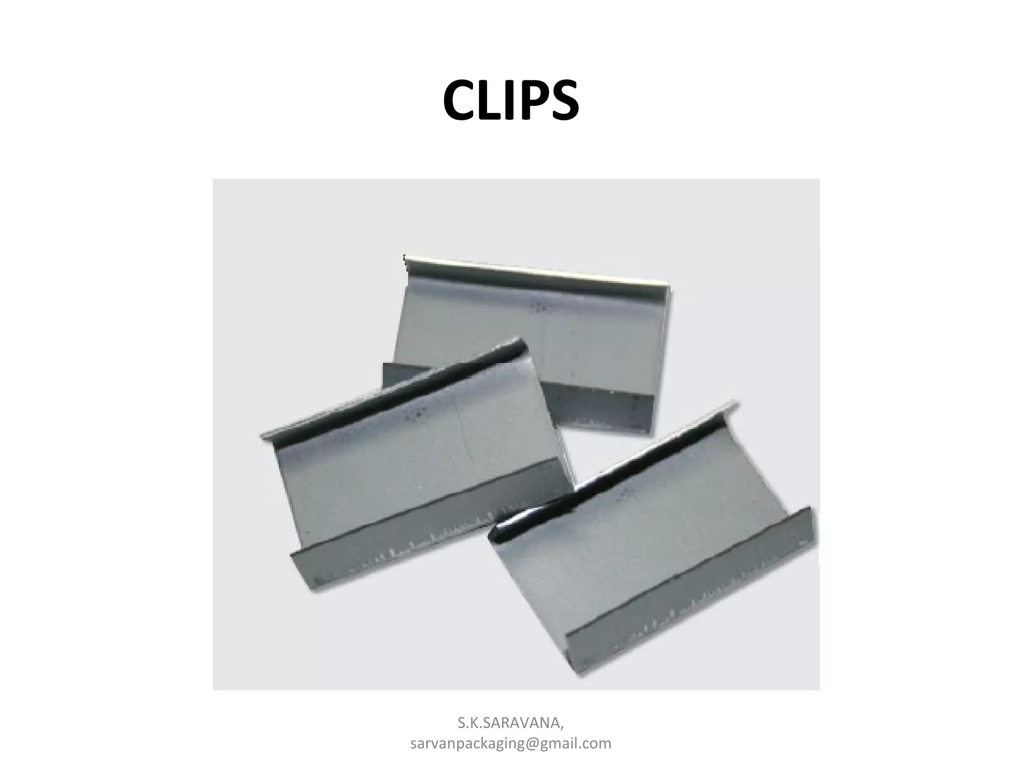 Ancillary Packaging Materials_S.K.Saravana | PPS