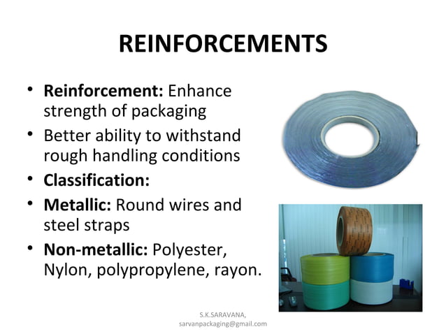 Ancillary Packaging Materials_S.K.Saravana | PPS | Chemistry | Science