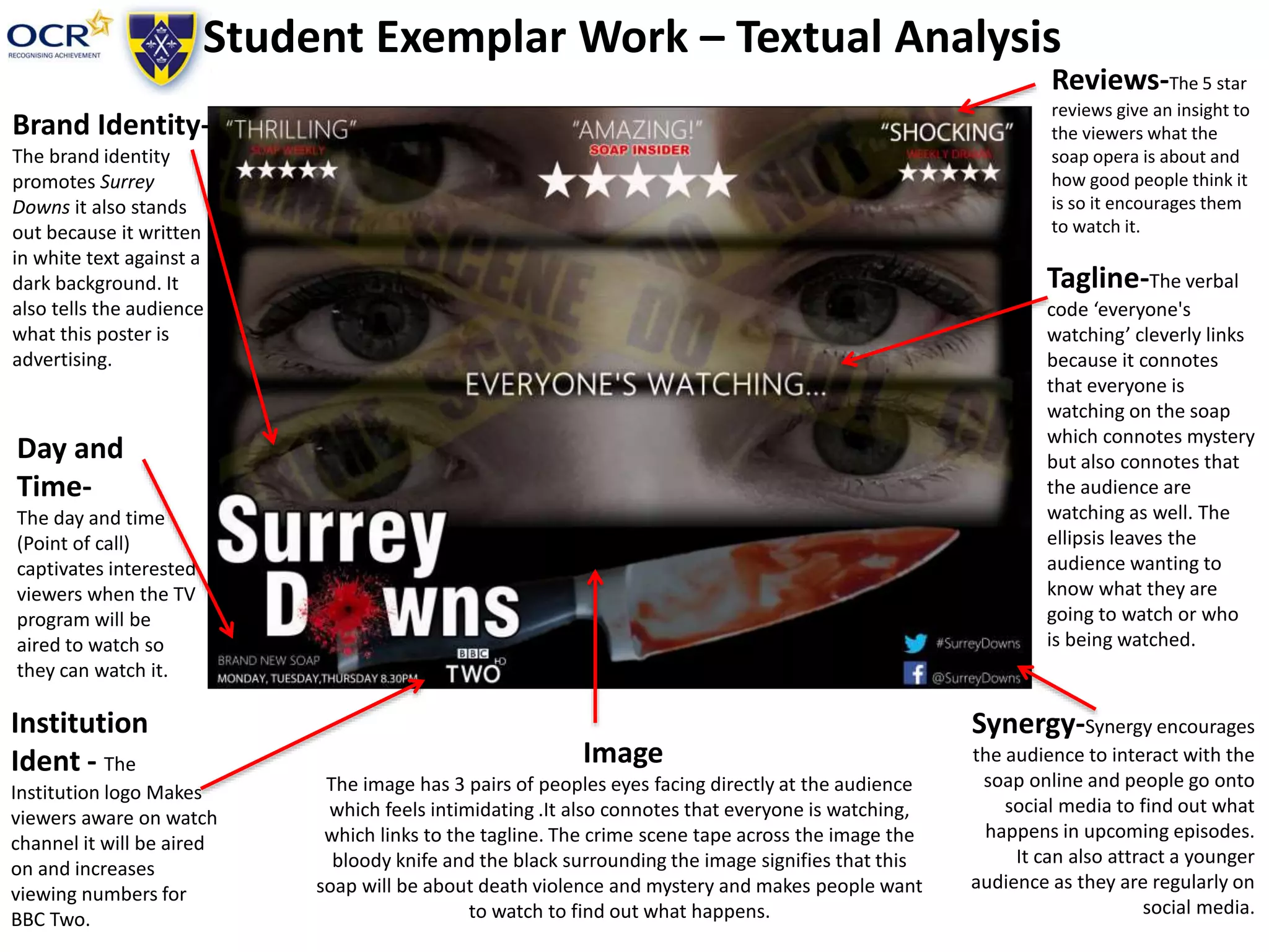 Ancillary product- Poster analysis task | PPTX