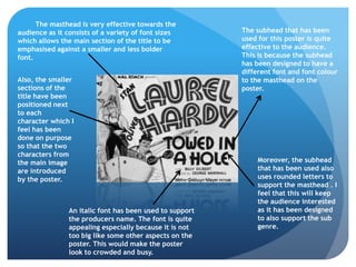 Poster Research | PPTX | Comedy | Genres