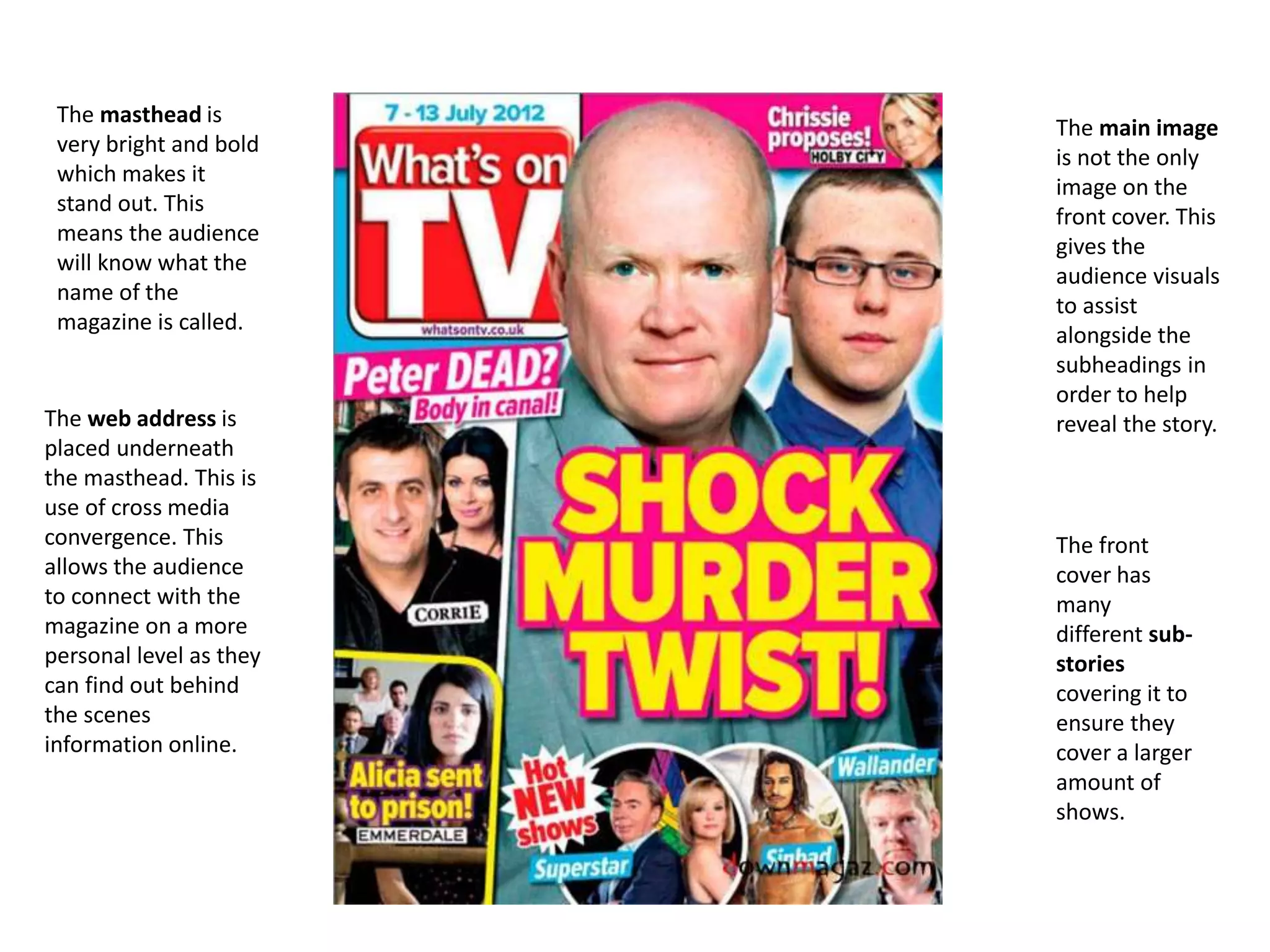 Ancillary product analysis - magazine | PPT