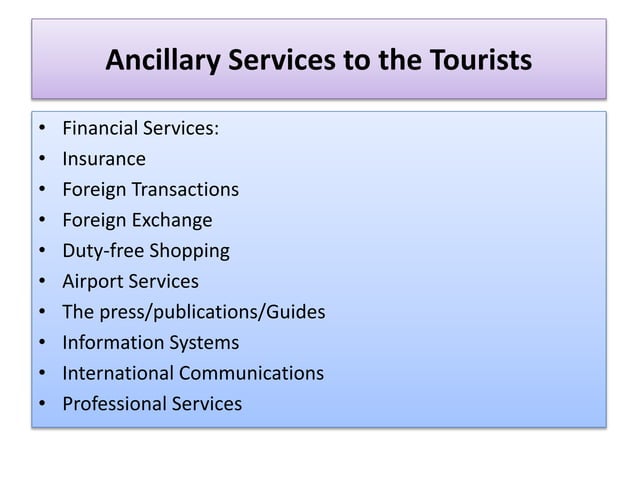 Ancillary service | PPTX