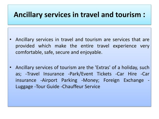Ancillary service | PPTX