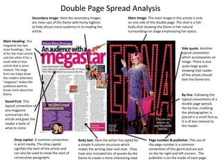 Ancillary Task Double-page spread | PPT