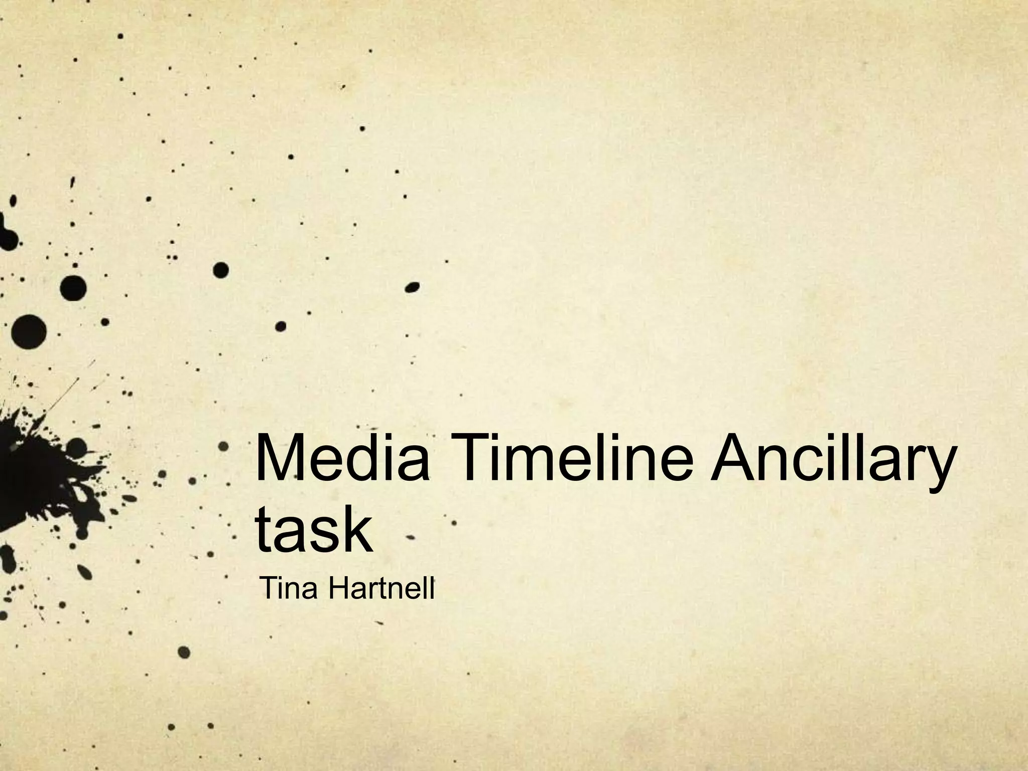 Ancillary time line | PPT