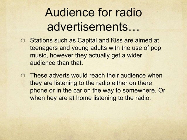 Ancillary time line | PPTX | Advertising Industry | Industries