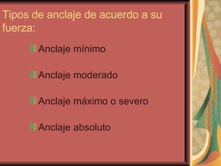 Anclaje | PPT
