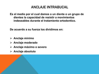 Anclaje y tracción | PPTX