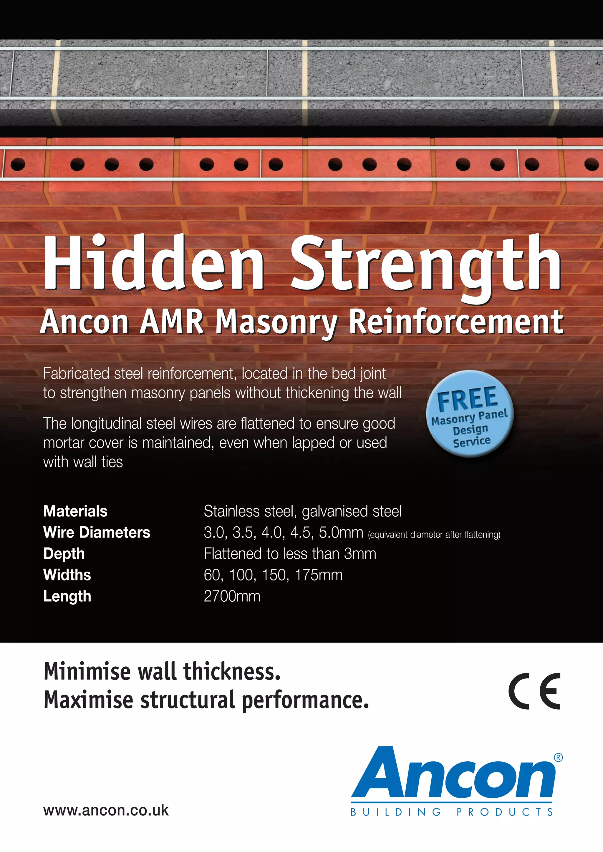 Ancon wall ties | PDF