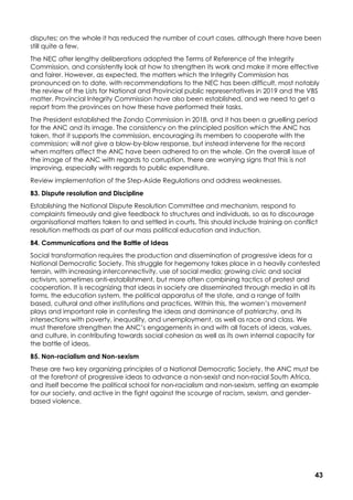 ANC Organisational Renewal Policy Document | PDF