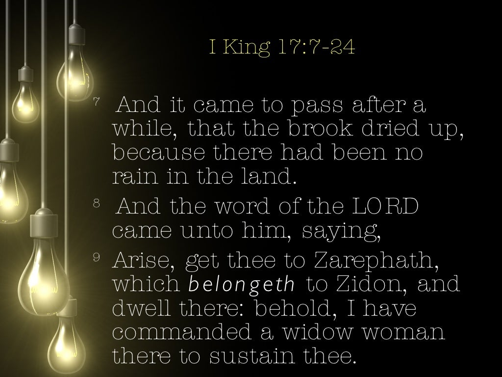 And It Shall Come To Pass
