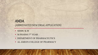 ANDA | PPT