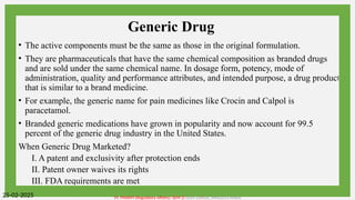 Abbreviated New Drug Application (ANDA) | PPTX