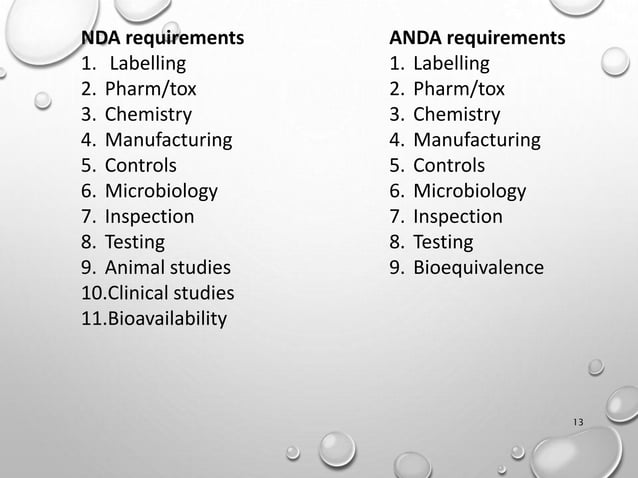 ANDA -Abbreviated NewDrug Application.pptx | Pharmaceutical Industry ...