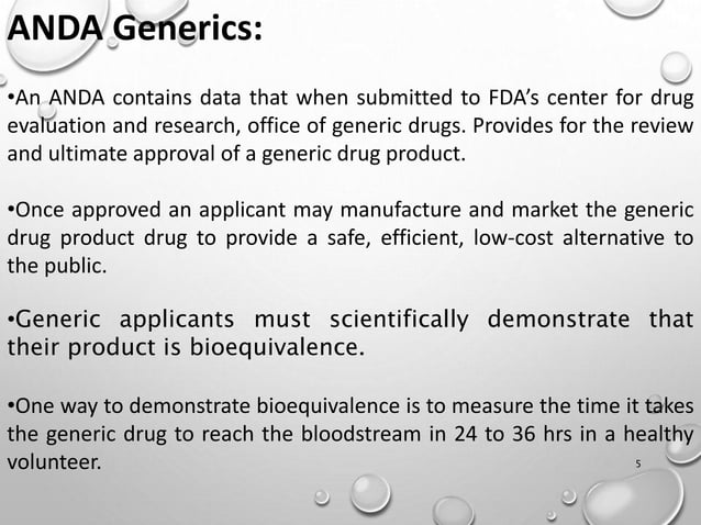 ANDA -Abbreviated NewDrug Application.pptx | Pharmaceutical Industry ...