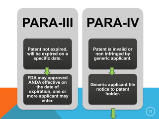 ANDA Filling Process | PPTX