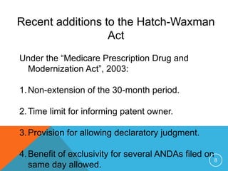 ANDA Filling Process | PPTX