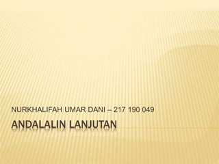 Andalalin 2020 | PPTX
