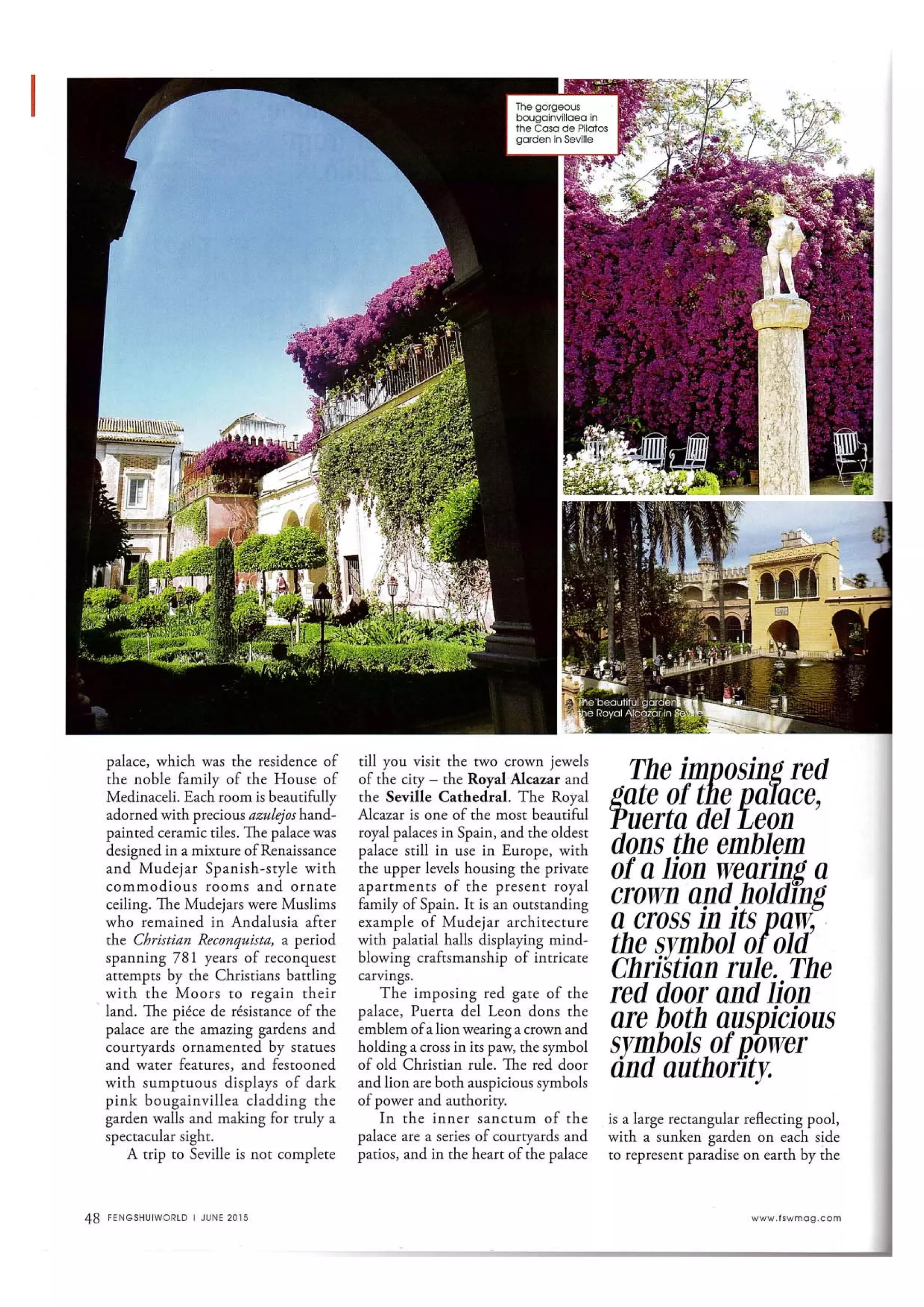 Andalucia FSWM (@fengshuiworld) June 2015 | PDF