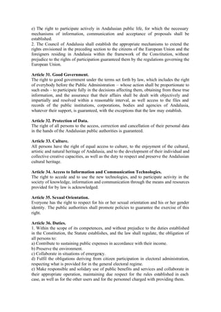 Andalusian estatute in english | PDF | Geography | Science