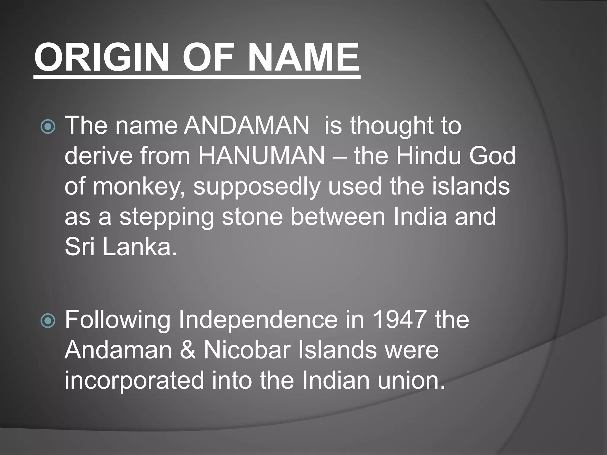 Andaman ana nicobar islands | PPTX