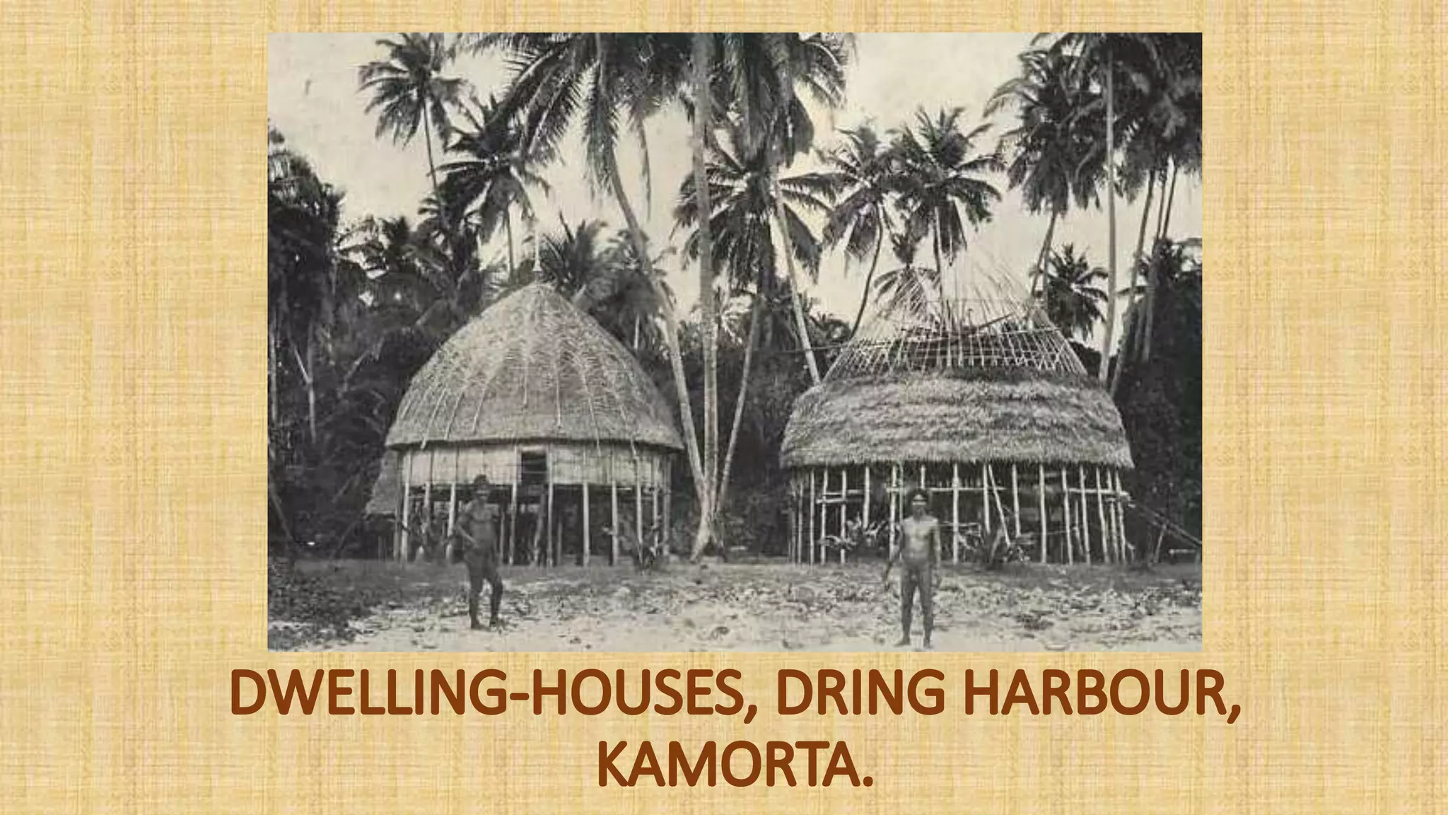 Andaman and nicobar houses (vernacular architecture india) | PPTX