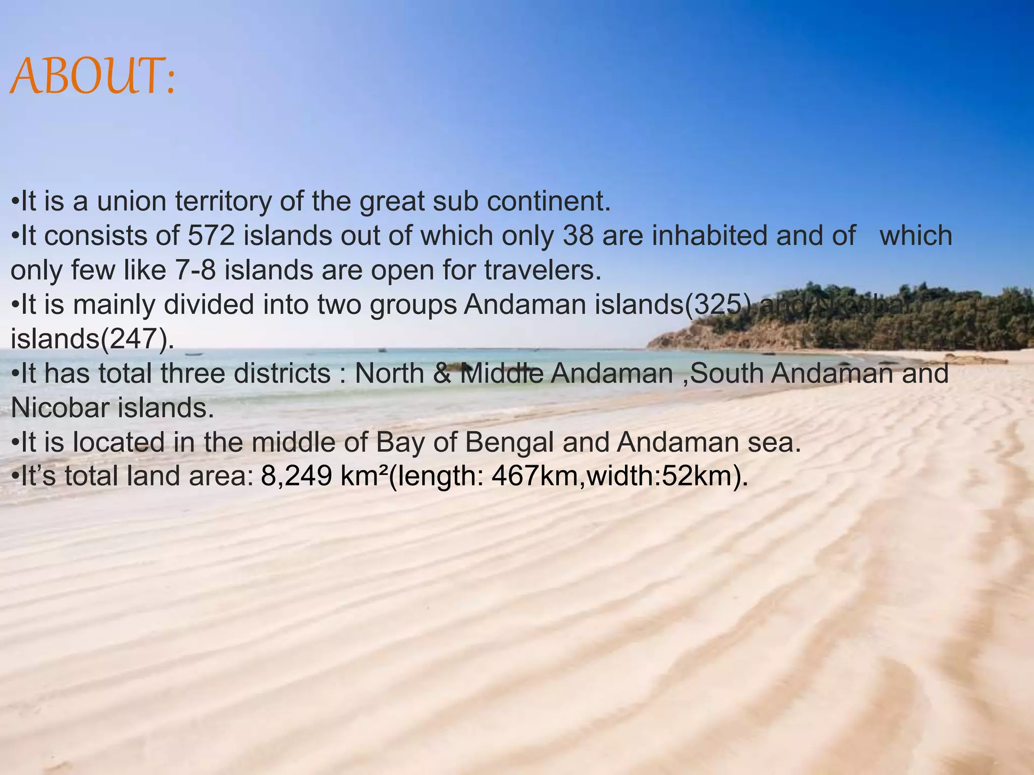 Andaman & Nicobar | PPTX