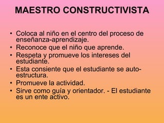 Andamiaje Constructivismo | PPT
