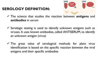 serological virus detection report | PPT