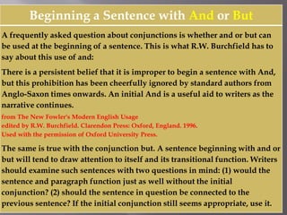 And and but presentation | PPTX