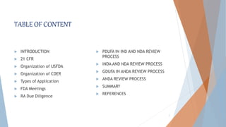 Anda review process