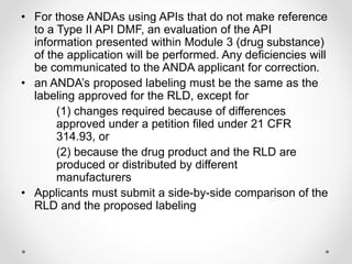 Anda submissions – refuse to-receive standards | PPTX