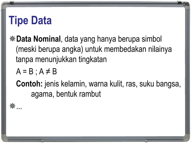 Pengantar Analisis Data - Modul Ajar Kuliah Analisis Data 01 | PDF