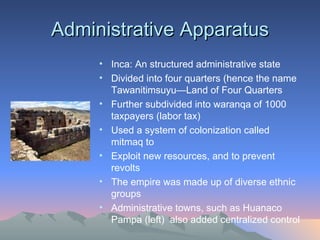 Andean America: Land of the Inca | PPT