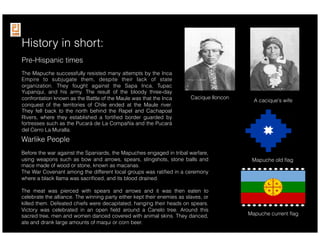 Andean Designs Mapuche investigación 2012 2013 | PDF | South America ...