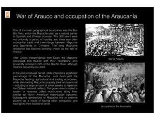 Andean Designs Mapuche investigación 2012 2013 | PDF | South America ...