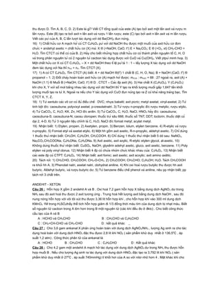 Andehit xeton - axit cacboxylic | DOC