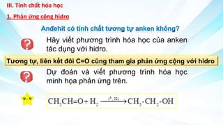 Bài trình chiếu andehit | PPTX