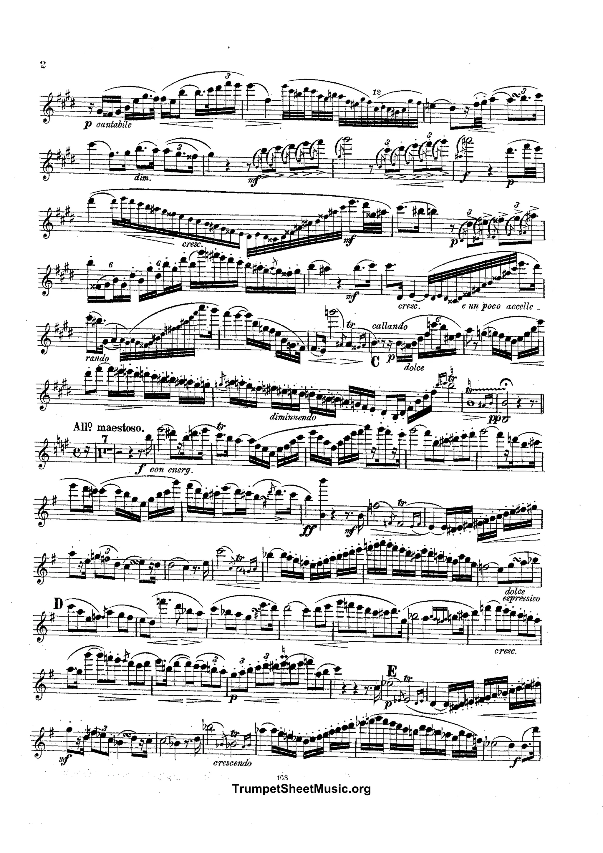 Andersen - Concert Piece For Flute And Orchestra, Op.3 - Solo Flute ...