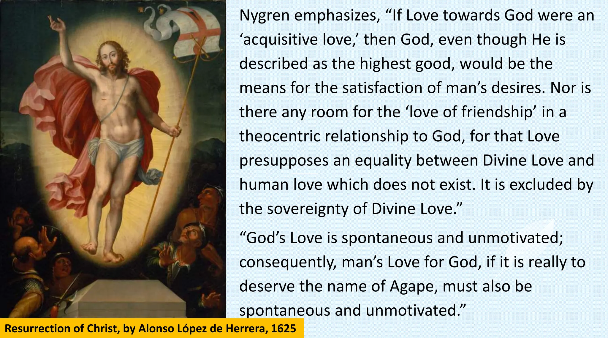 Anders Nygren, On Christian Agape-Love and Eros-Love in Gospels and ...