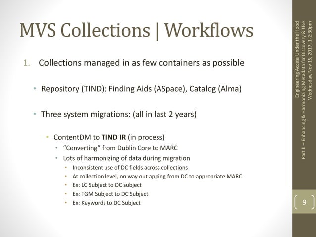Anderson Conglomerating and Collocating Collections | PPT