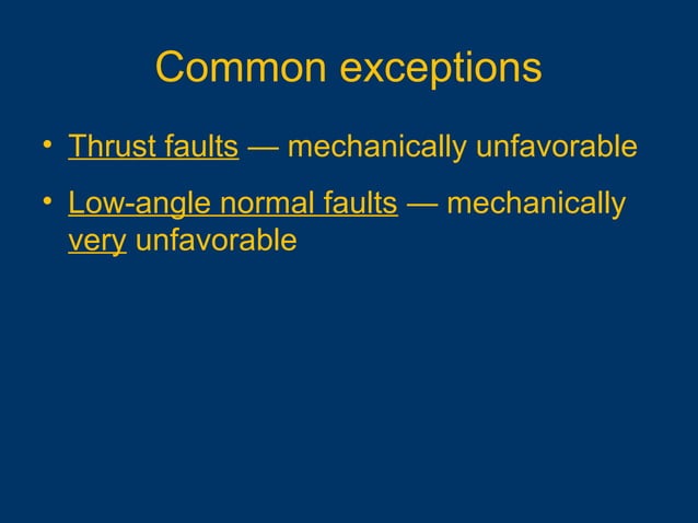 Anderson s-theory-of-faulting (1) | PPT | Geography | Science