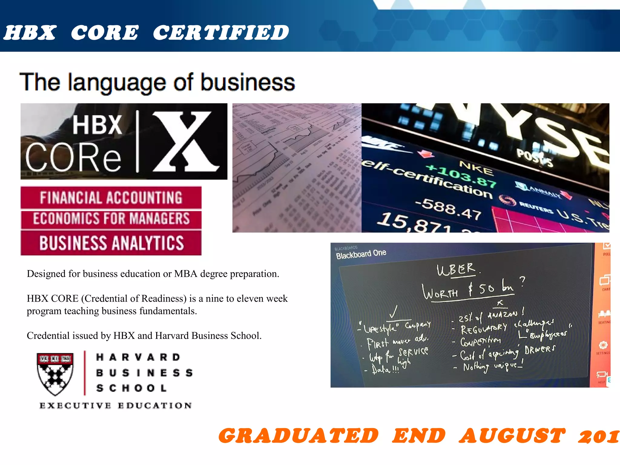 Anderson Darrell Visual Resume | PPT