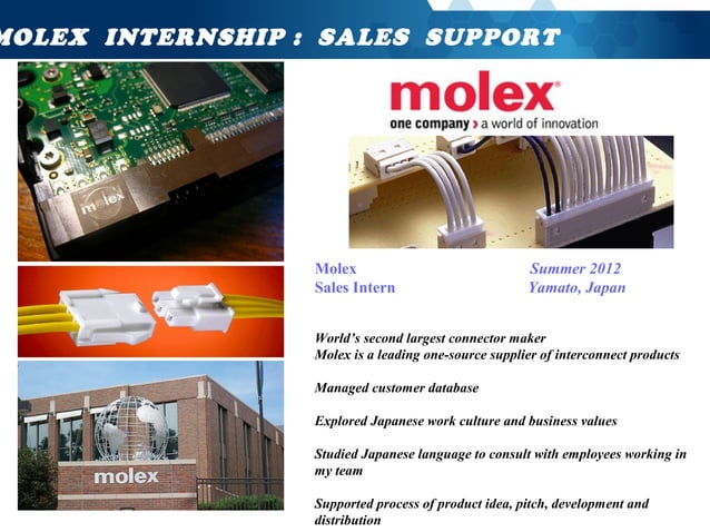 Anderson Darrell Visual Resume | PPT