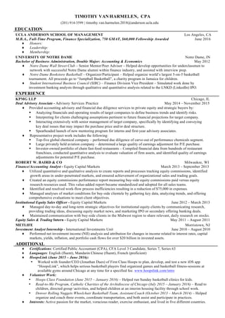 Current Resume | PDF