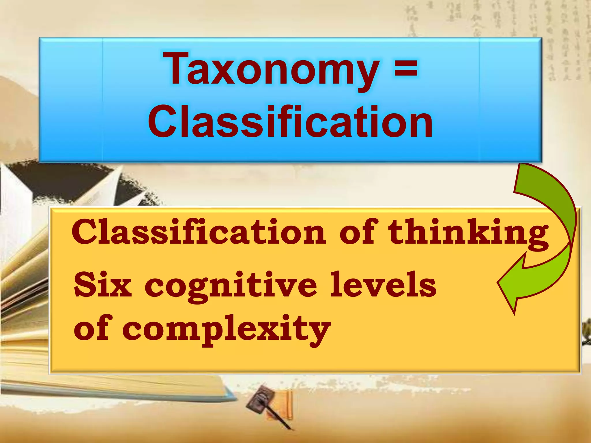 Anderson taxonomy | PPTX