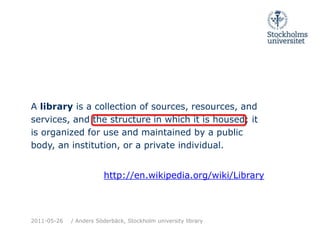 Who Controls Bibliographic Control? | PPT