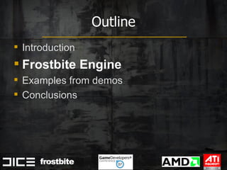 Frostbite Engine Comparison